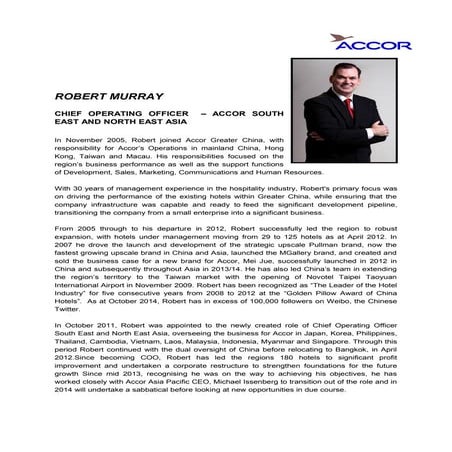 Executive Bio_Robert Murray | DOC