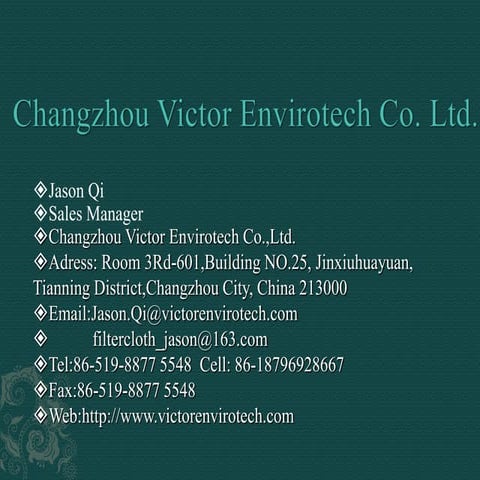 VICTOR Company Presentation | PDF