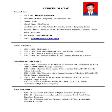 CV | DOCX | Education