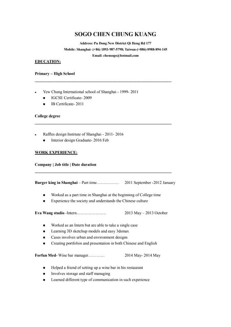 Ahlam Cv -E | PDF