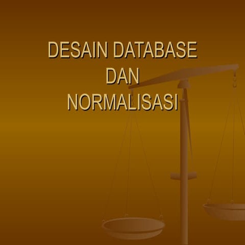 27543 normalisasi | PPT