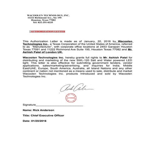 Ash Distribut Letter | DOC