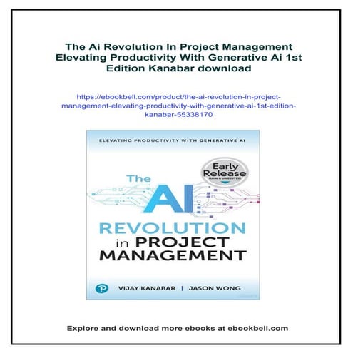 The Ai Revolution In Project Management Elevating Productivity With ...