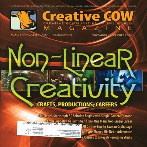 Creative COW Nov-Dec 2009 Small | PDF