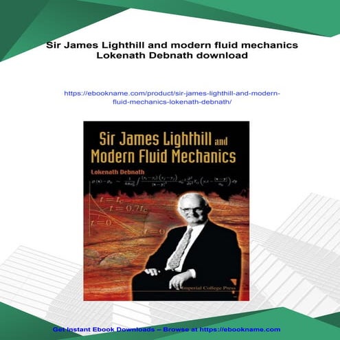 Sir James Lighthill and modern fluid mechanics Lokenath Debnath | PDF