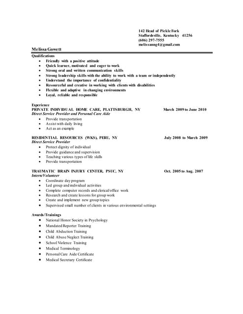 Jessica's resume | PDF