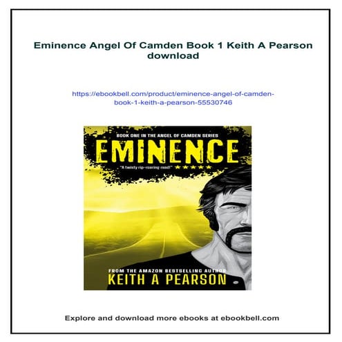 Eminence Angel Of Camden Book 1 Keith A Pearson | PDF