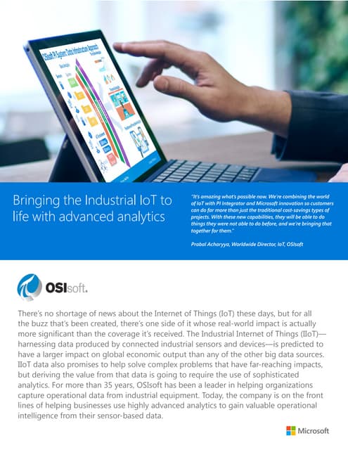 OSIsoft PI System Presentation | PPTX
