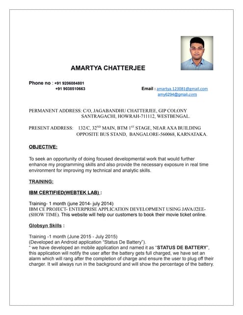 SANJAY RESUME | PDF