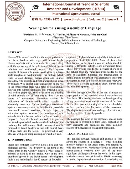 Detection and classification of animals using Machine Learning and Deep ...