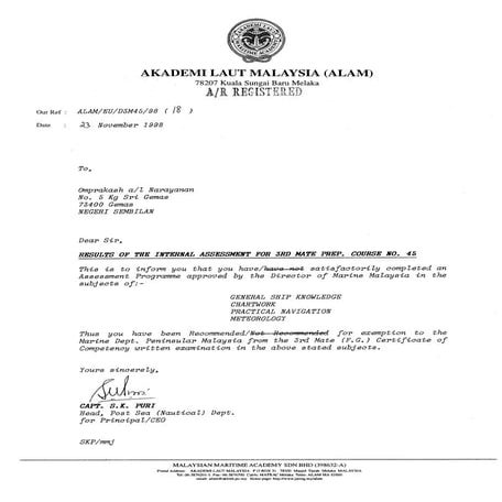 3rd mate result | PDF