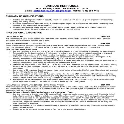 Carlos Henriquez Resumes | PDF