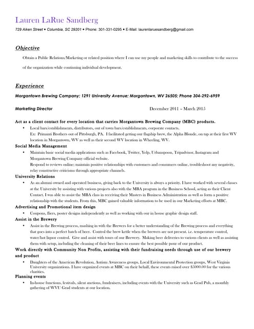 Leah C. Swann's resume (CURRENT)5-28 | PDF