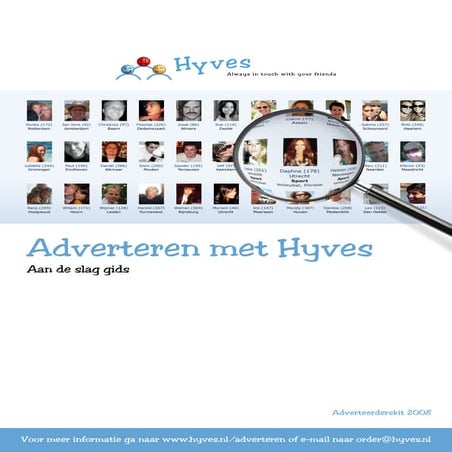 Hyves Adverteren gids 2008 | PDF