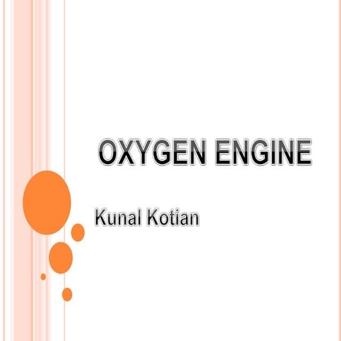 OXYGEN ENGINE DIRECT PRESENTATION | PPSX | Technology & Computing
