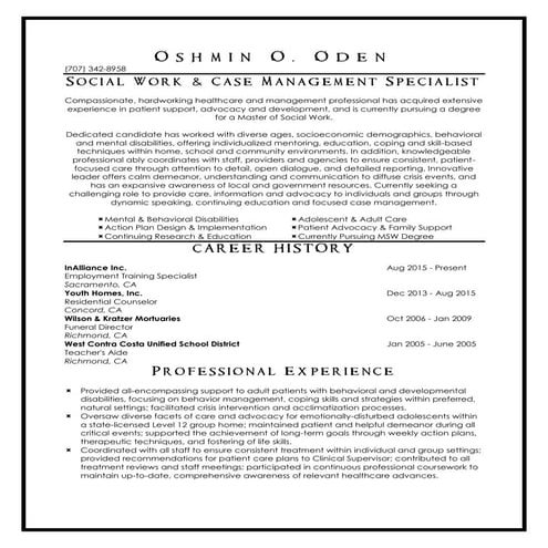 Oshmin Oden Resume 2-23 | PDF