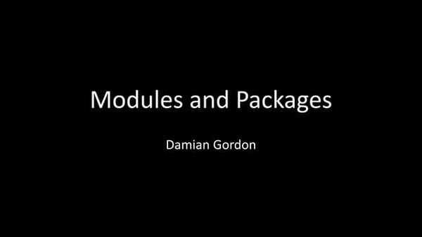 Packages In Python Tutorial 1642