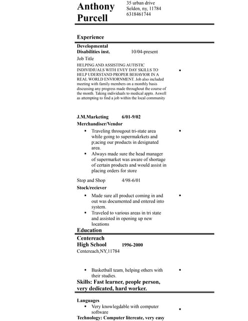 Anissya Rivera- Resume | PDF