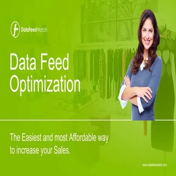 DataFeedWatch presentation 2015 | PPTX | Internet | Computing