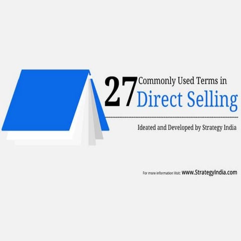 27 commonly u sed terms in direct selling | PPT