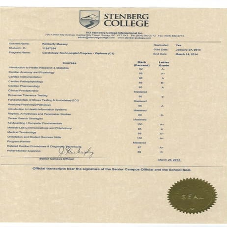 Stenberg Transcript | PDF