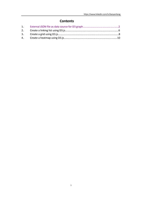 Create Graph And Grid Using D3 Library Pdf