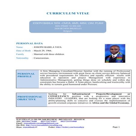 CV TATA NEW-UPDATED | PDF