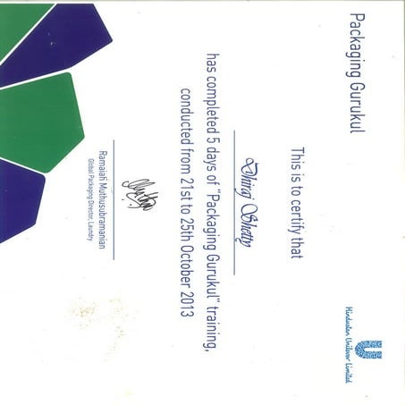 DBM - Welingkar Certificate | PDF