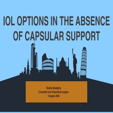 IOL options in the absence of capsular support | PDF