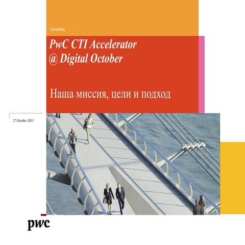 PwC CTI Accelerator | PDF