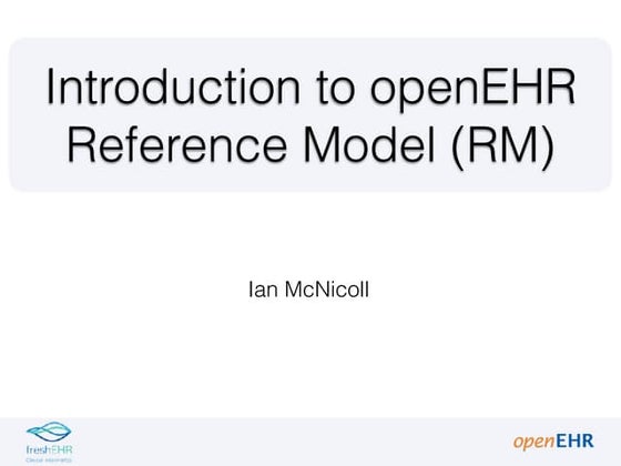 2 3 open_ehr archetypes observation | PPT