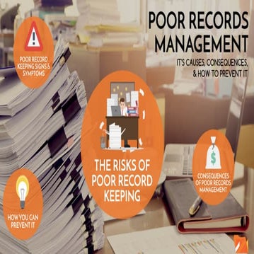 Poor Records Management: The Causes, Consequences, and How to Prevent ...