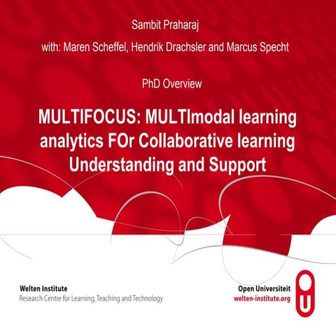 Multimodal Learning Analytics For Collaborative Learning Understanding And Support Doctoral