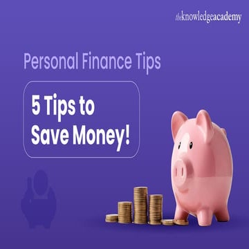 Boost your savings with these 7 personal finance tips. | PDF
