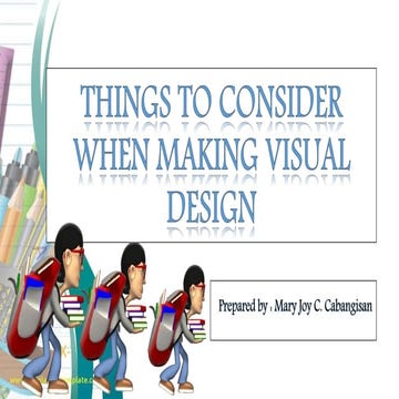 28. visual elements (ttcimvd) | PPT