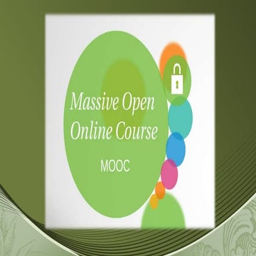 Massive Open Online Course - ΠΜΣ Πληροφορική στην Εκπαίδευση | PPTX