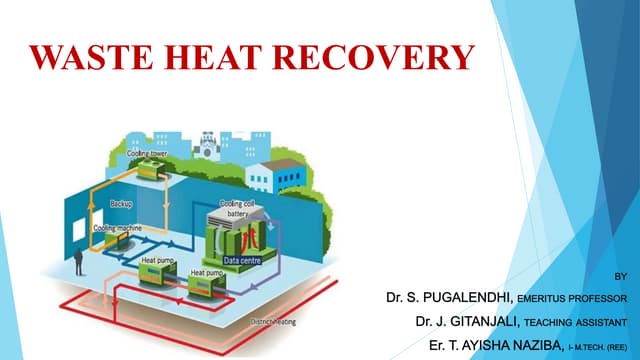 Waste Heat Recovery System in Cement Plant | PPTX