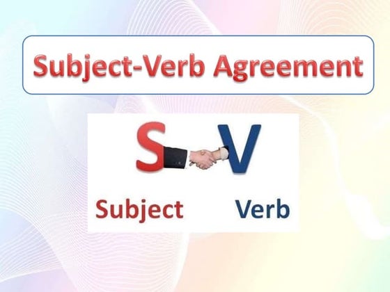 Subject verb Agreement.pptx