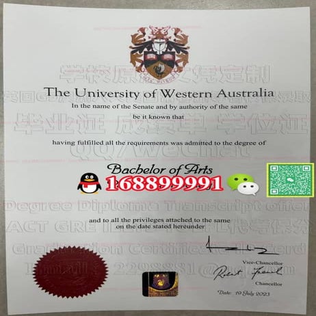 University of Western Australia degree offer diploma Transcript | PDF