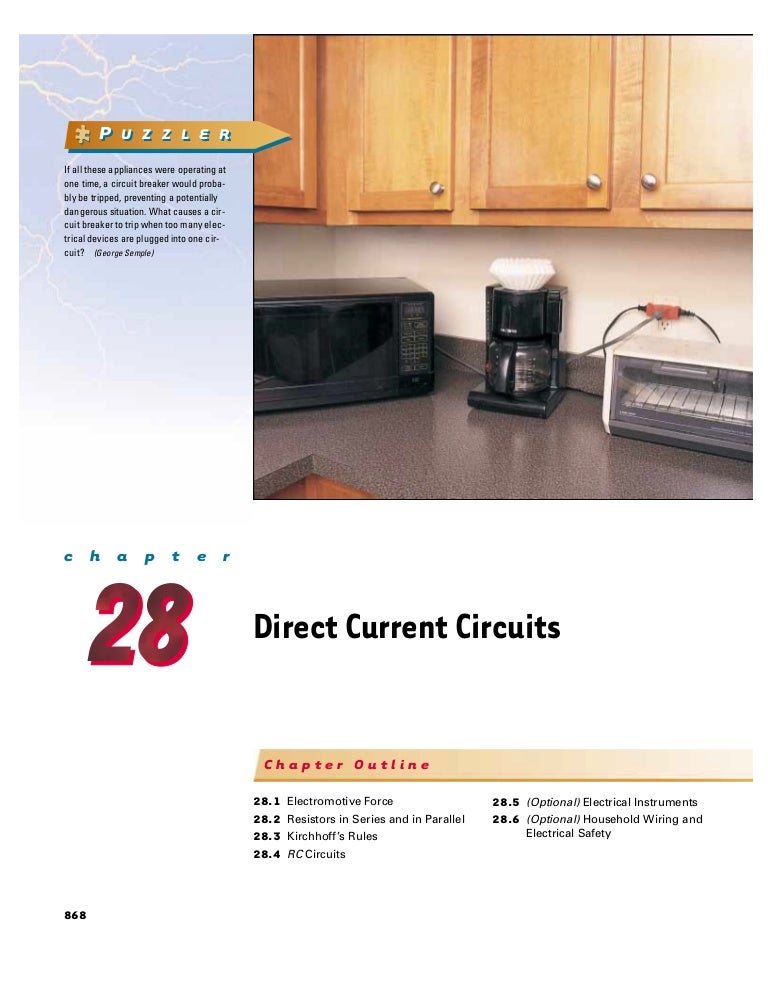 Direct current circuits