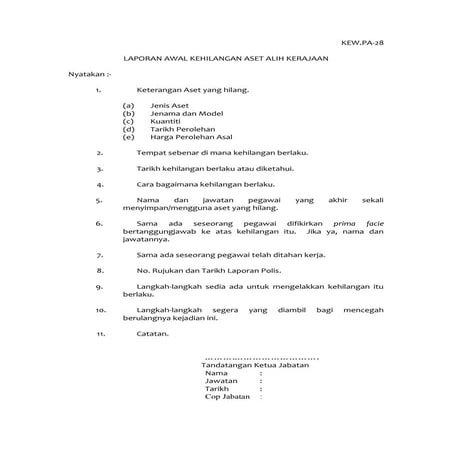 19.kew.pa 19 (sijil pelupusan aset alih) | DOC
