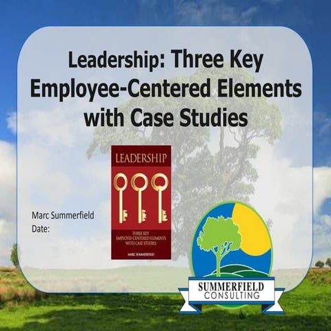 Employee Centered Leadership 2016 | PPTX