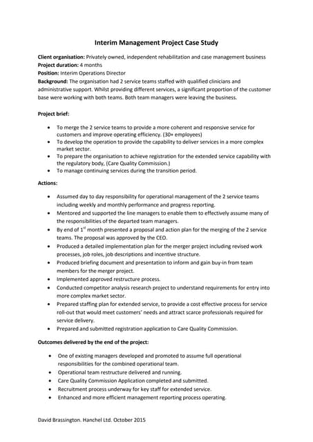 Benefits realisation | PDF