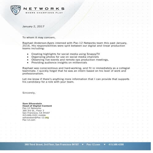 Raphael letter 2 | PDF