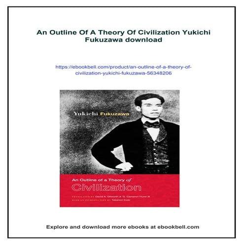 An Outline Of A Theory Of Civilization Yukichi Fukuzawa | PDF