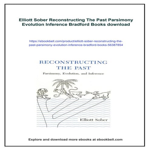 Elliott Sober Reconstructing The Past Parsimony Evolution Inference ...