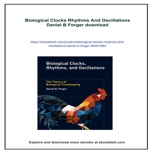 Biological Clocks Rhythms And Oscillations Daniel B Forger | PDF