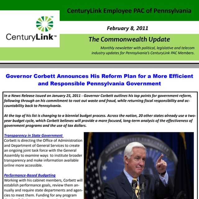 Legislative Newsletter | PDF