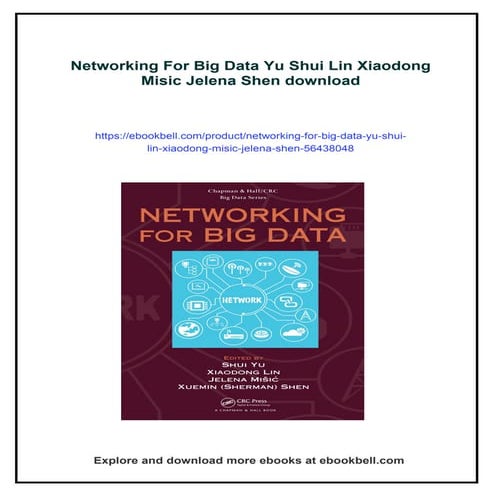 Networking For Big Data Yu Shui Lin Xiaodong Misic Jelena Shen | PDF