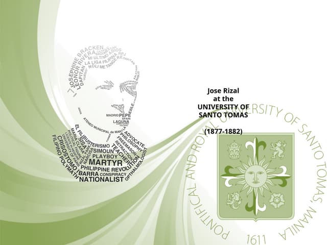 Jose Rizal in UST | PPTX